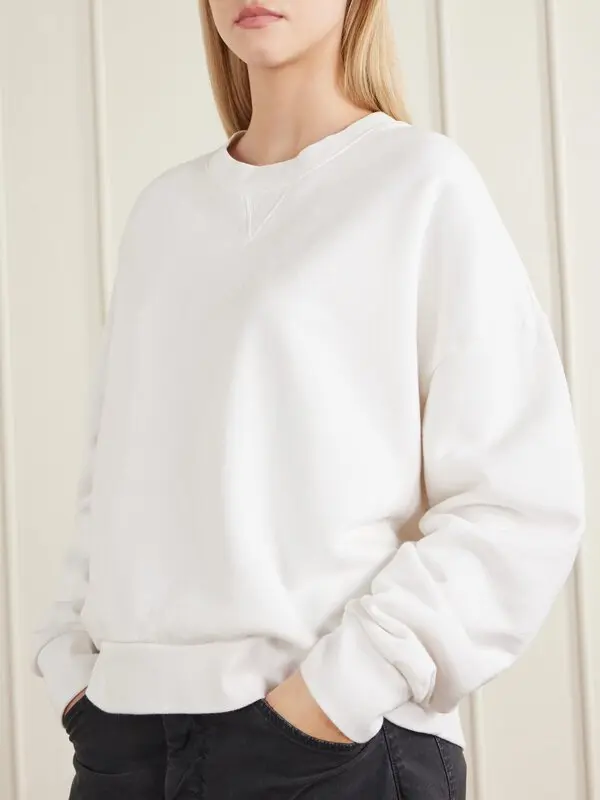 NILI LOTAN Gladys Cotton Sweatshirt