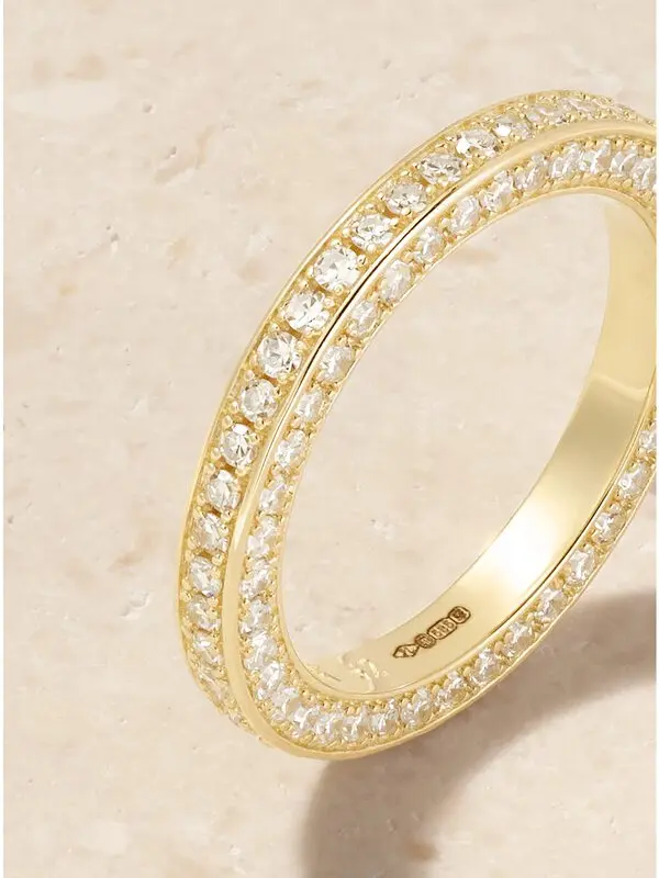 BY PARIAH 14-karat Recycled Diamond Eternity Ring