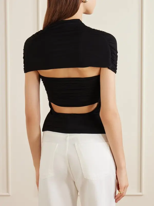 Tove Hadara Stretch-jersey Top