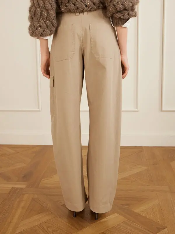 Brunello Cucinelli High-rise Barrel Jeans