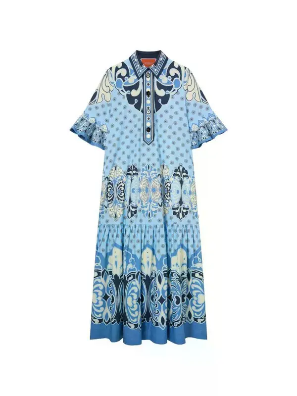 La DoubleJ Artemis Dress Placée - Blue