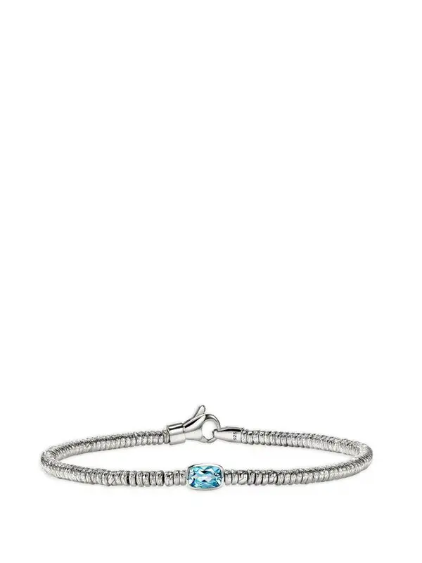 John Hardy Heishi Blue Topaz Bracelet - Silver
