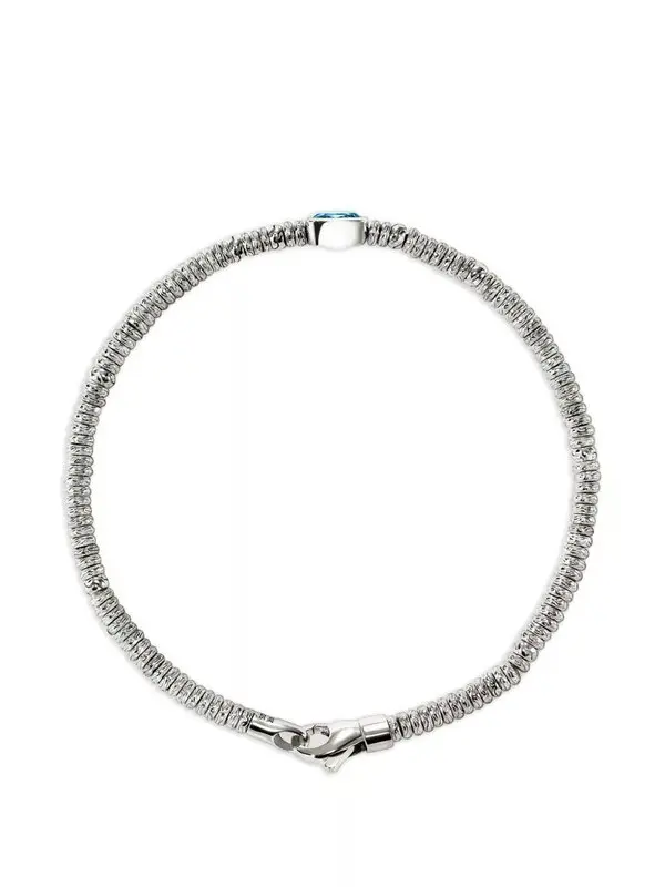 John Hardy Heishi Blue Topaz Bracelet