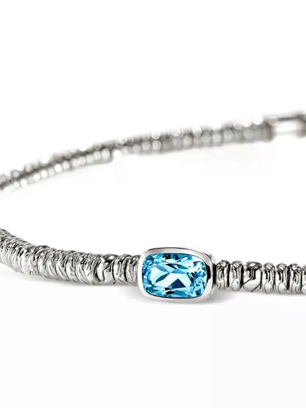 John Hardy Heishi Blue Topaz Bracelet