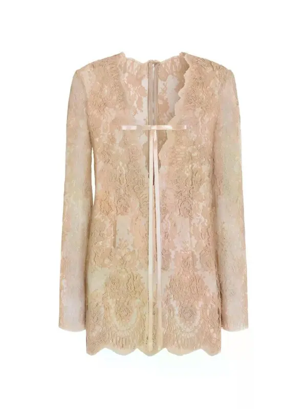 Dolce & Gabbana Lace Dress - Neutrals