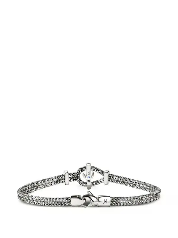 John Hardy Icon Blue Topaz Bracelet - Silver