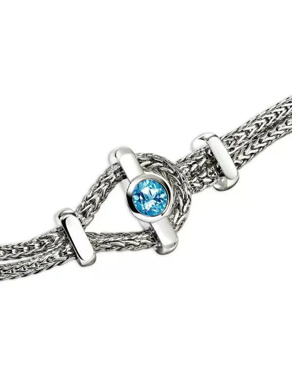 John Hardy Icon Blue Topaz Bracelet