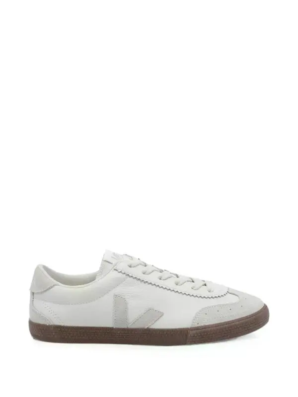 VEJA Volley Suede-trimmed Sneakers - Neutrals