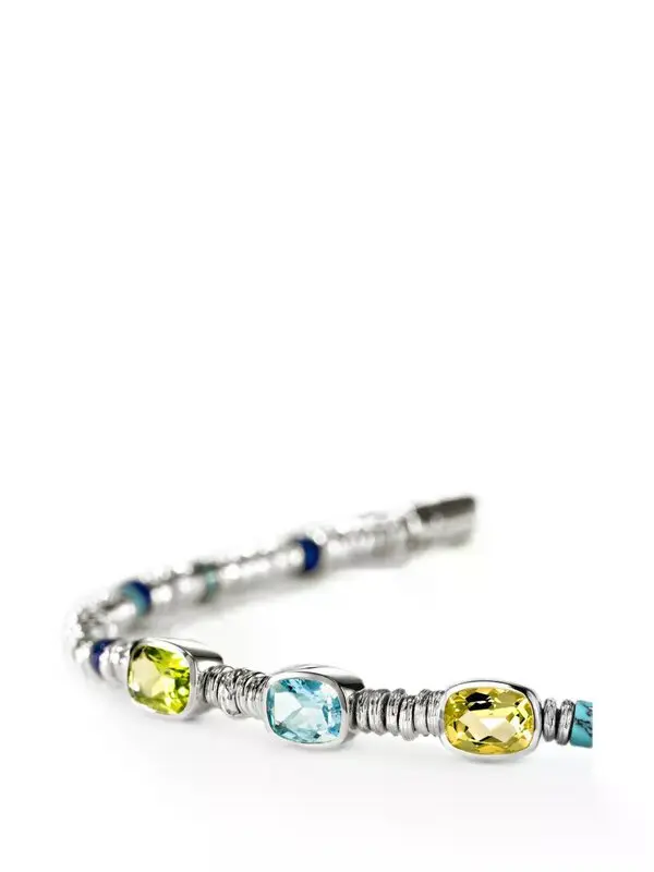 John Hardy Heishi Multi-stone Bracelet