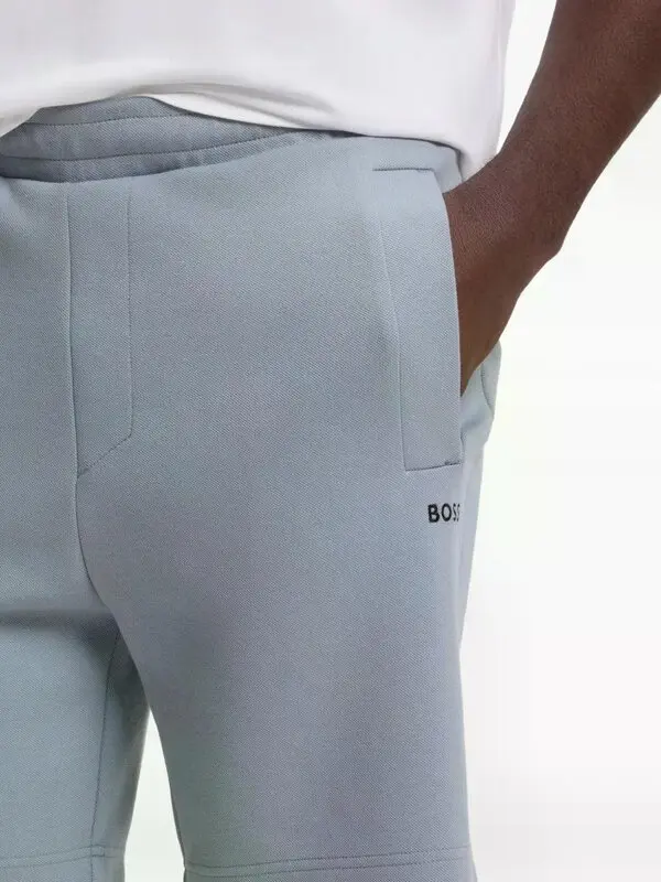BOSS Logo-embroidered Track Shorts