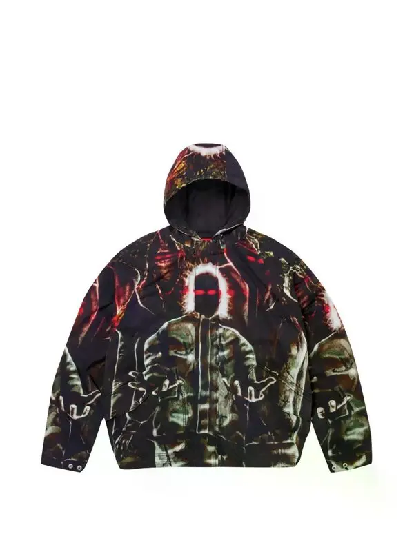 Supreme Graphic-print Raglan Jacket