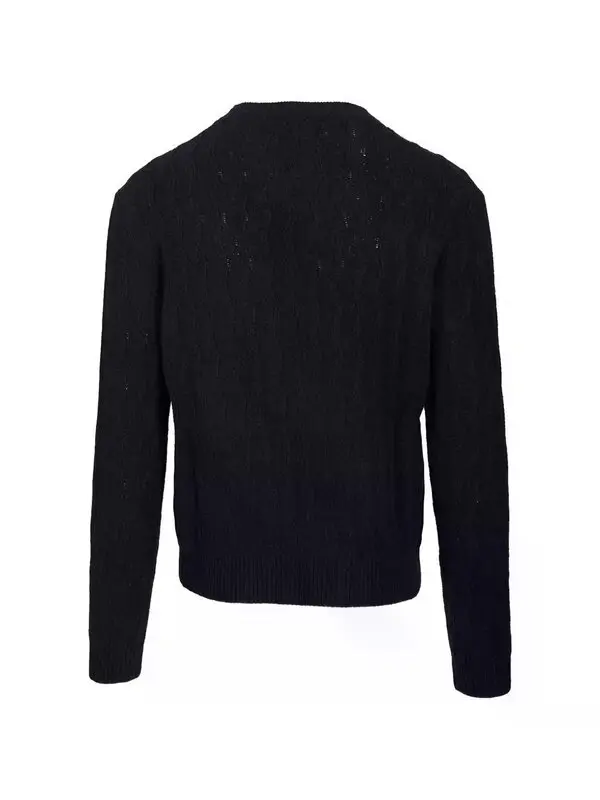 Etro Pegaso-embroidered Cashmere Sweater - Blue