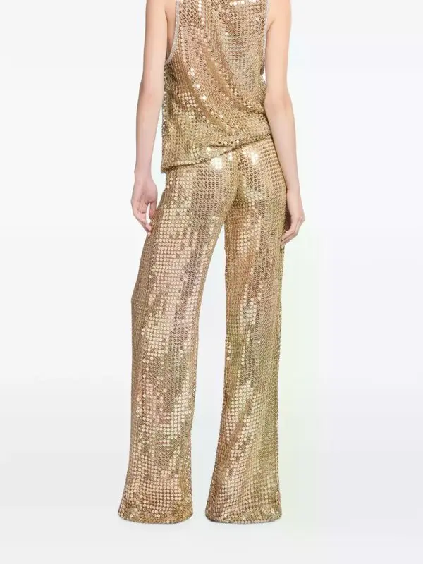 Elie Saab Sequin-embellished Trousers