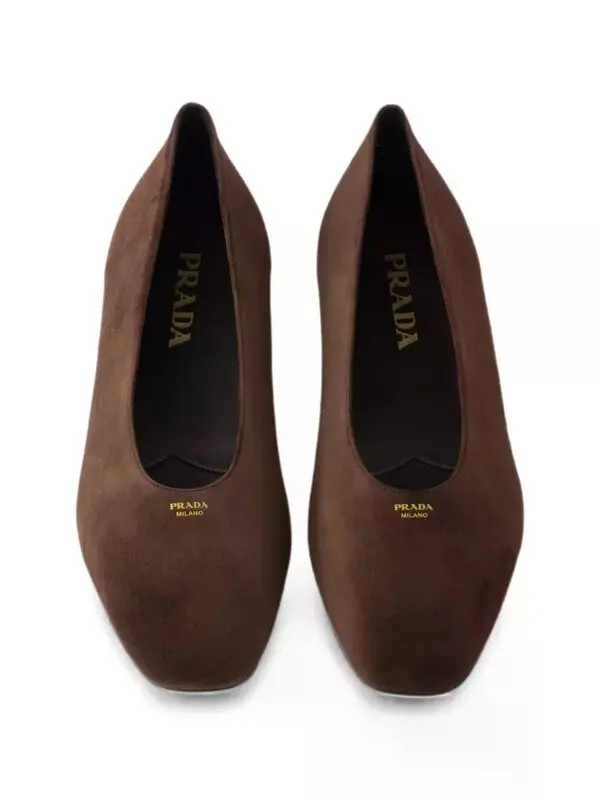 Prada Suede Ballerinas