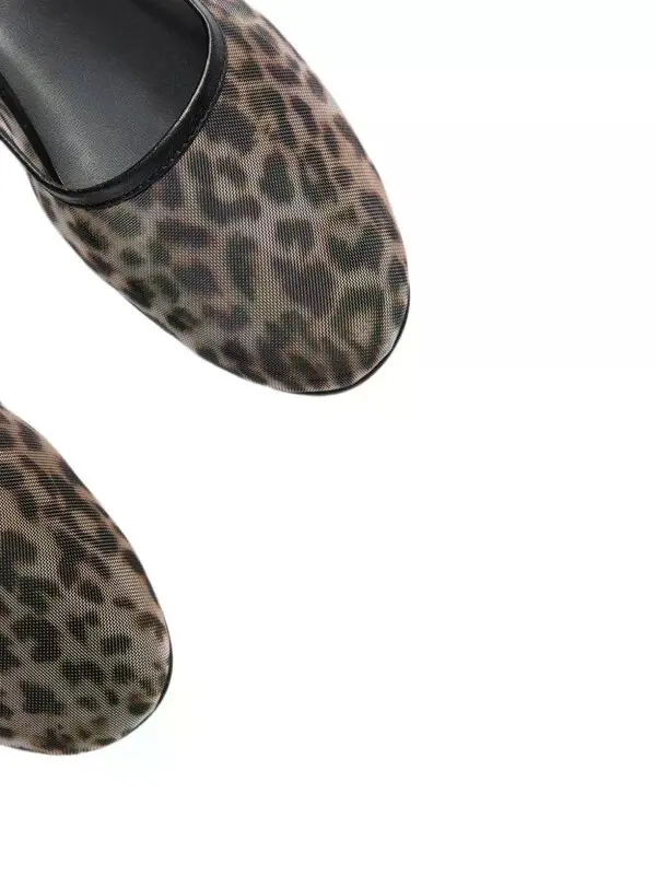 Freda Salvador Laurel Leopard-print Ballet Flats