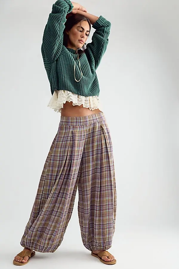 Free People Low Tide Knit Pullover At - Green