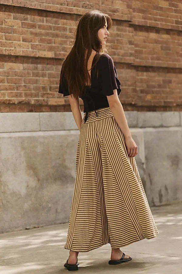 Free People Zoe Pants Stripes