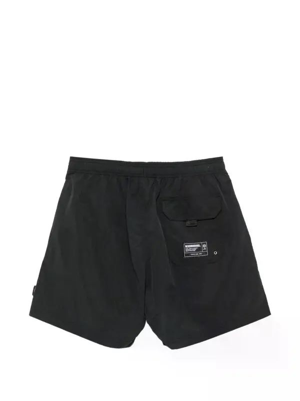 NEIGHBORHOOD Logo-print Swim Shorts - Black
