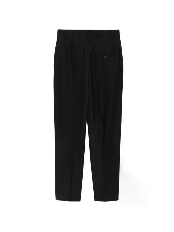 Moschino Pressed-crease Virgin-wool Trousers