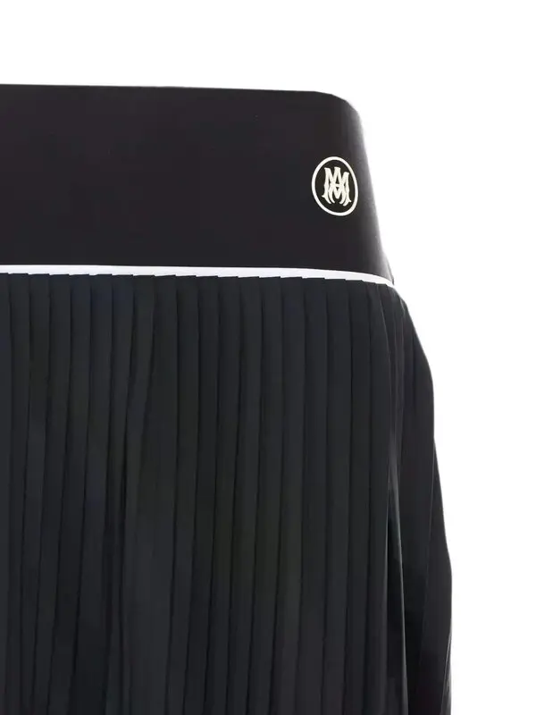 Amiri Ma Pleated Mini Skirt
