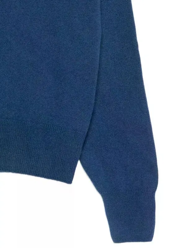 Incentive! Cashmere Famara Polo-collar Sweater