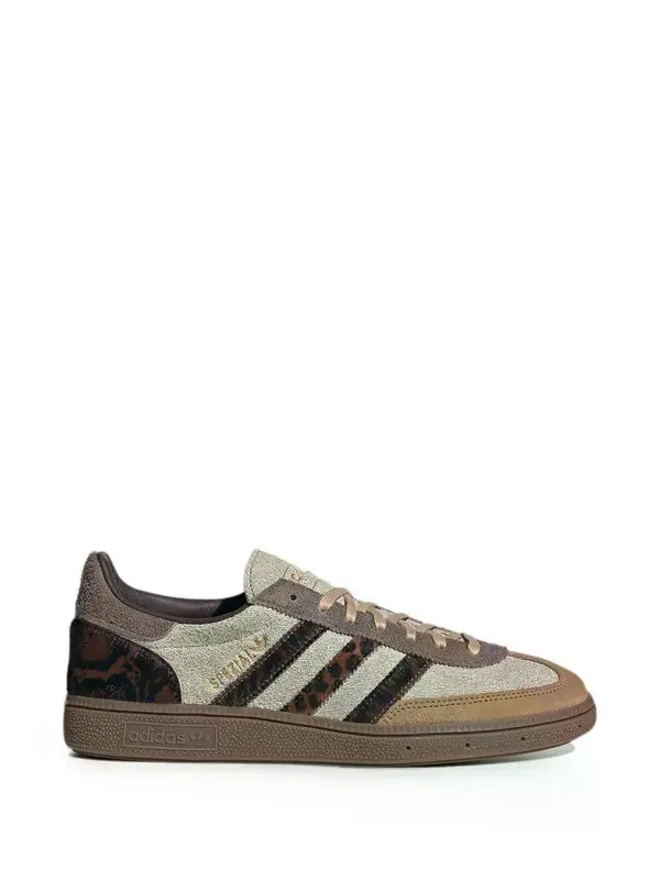 Adidas Handball Spezial Leopard-print Sneakers - Neutrals