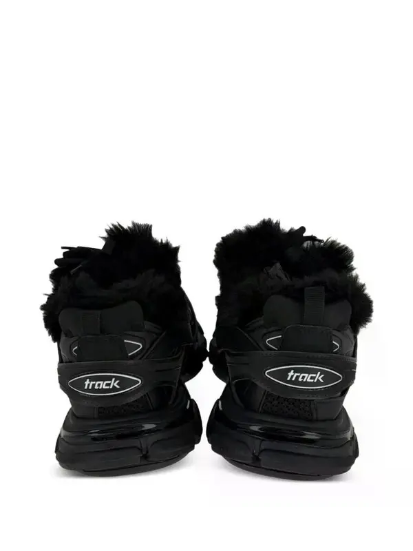 Balenciaga Track Faux Fur-lined Sneakers