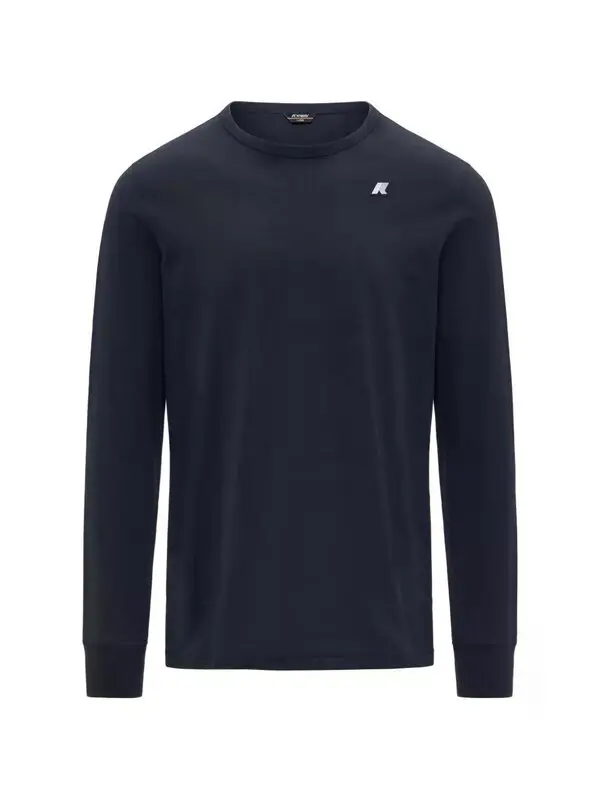K-WAY Elmer Js Peach Long-sleeve T-shirt - Blue