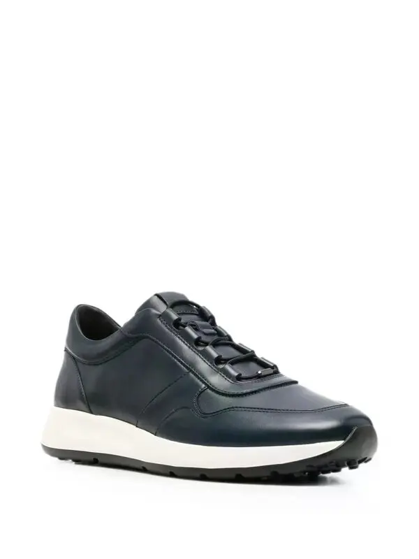TOD'S Elasticated-lace Leather Sneakers