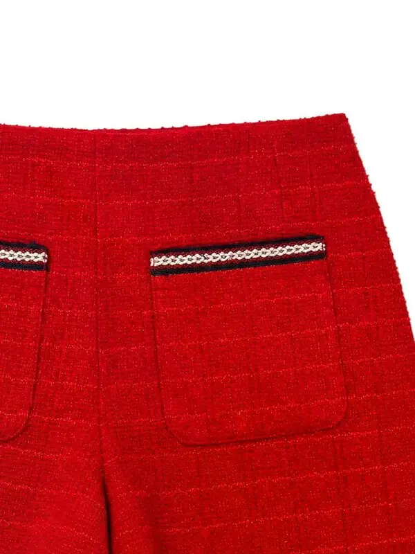 Alice + Olivia Troy Tweed Shorts