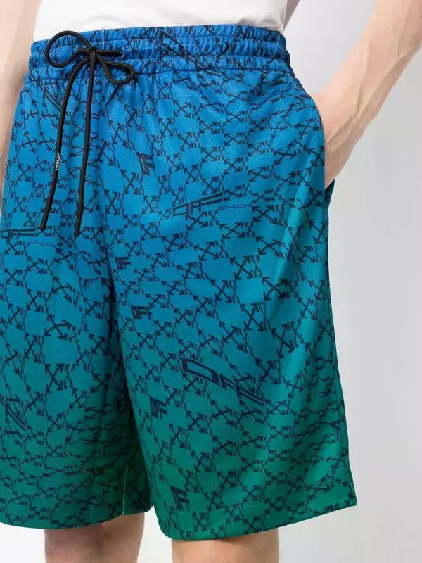 Off-White Logo-print Drawstring Shorts