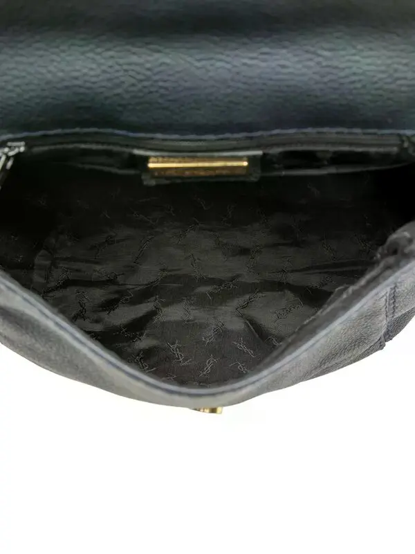 Saint Laurent 2000-2012 Embossed Leather Backpack