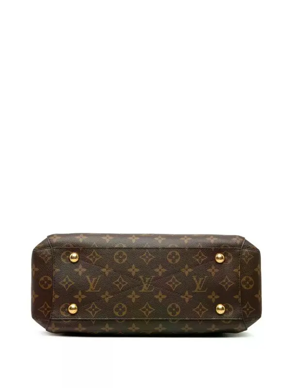 LOUIS VUITTON 2016 Monogram Montaigne Mm Satchel - Brown