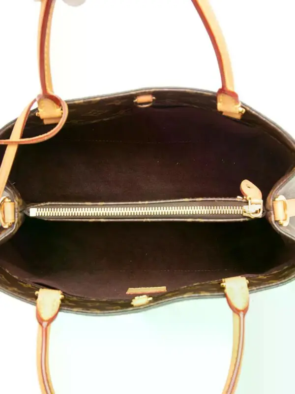 LOUIS VUITTON 2016 Monogram Montaigne Mm Satchel - Brown