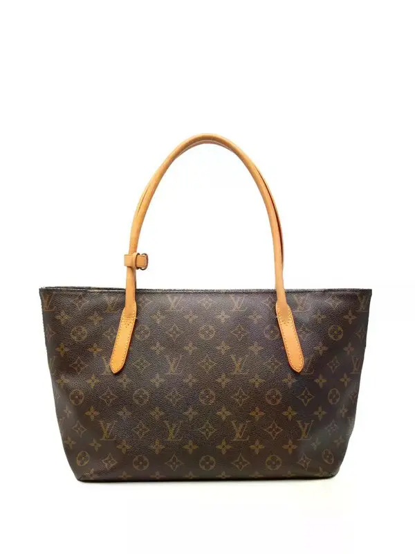 LOUIS VUITTON 2012 Monogram Raspail Pm Tote Bag - Brown