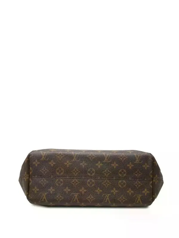 LOUIS VUITTON 2012 Monogram Raspail Pm Tote Bag - Brown