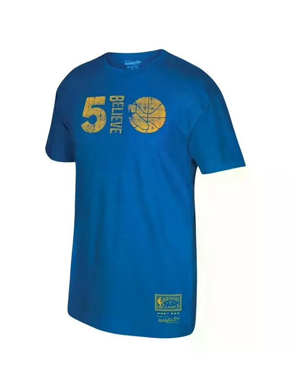 Mitchell & Ness Golden State Warriors T-shirt - Blue