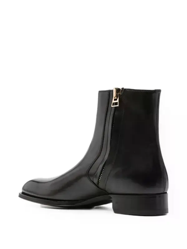 TOM FORD Elkan Zip-fastening Boots - Black
