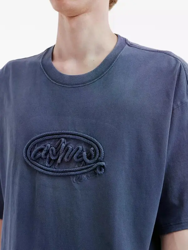 AFTERMATHS Rope-logo T-shirt