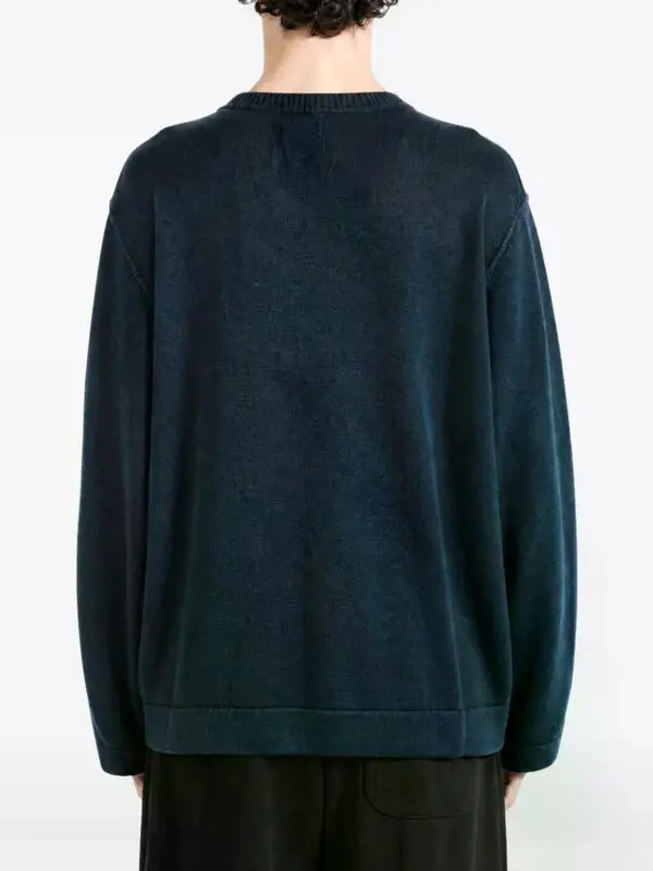 C.P. COMPANY Lens Detail Crew Neck Sweater
