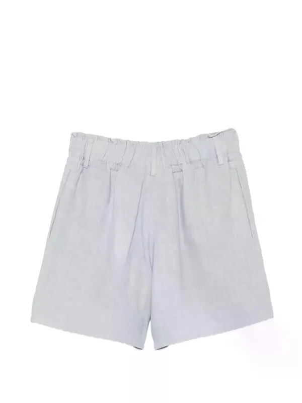 Eleventy Drawstring-waist Shorts - Blue
