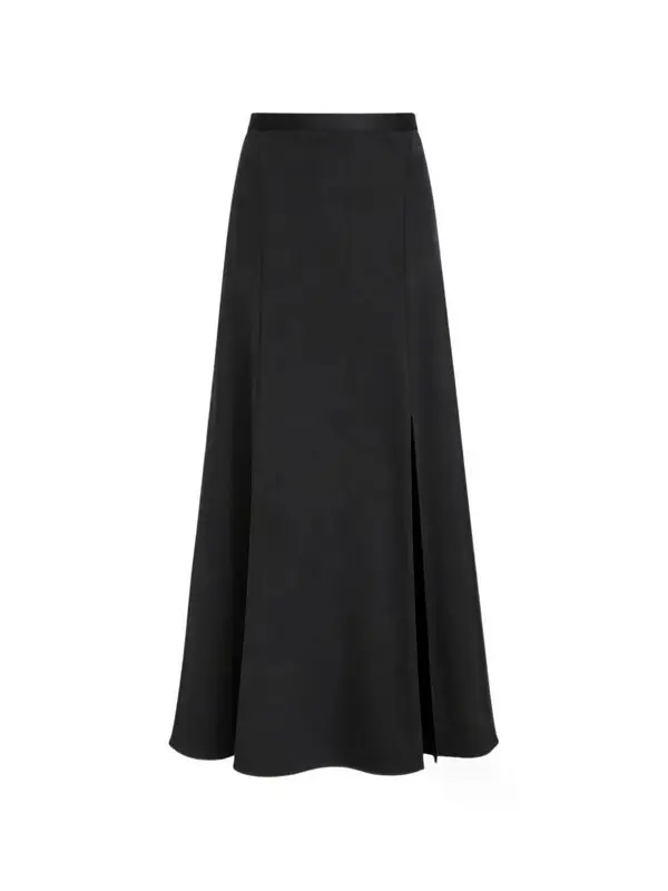 TEMPERLEY LONDON Amerie Side-slit Maxi Skirt - Black