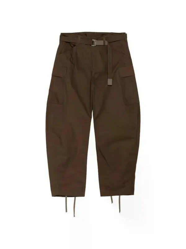 Sacai Ripstop Cargo Pants - Brown