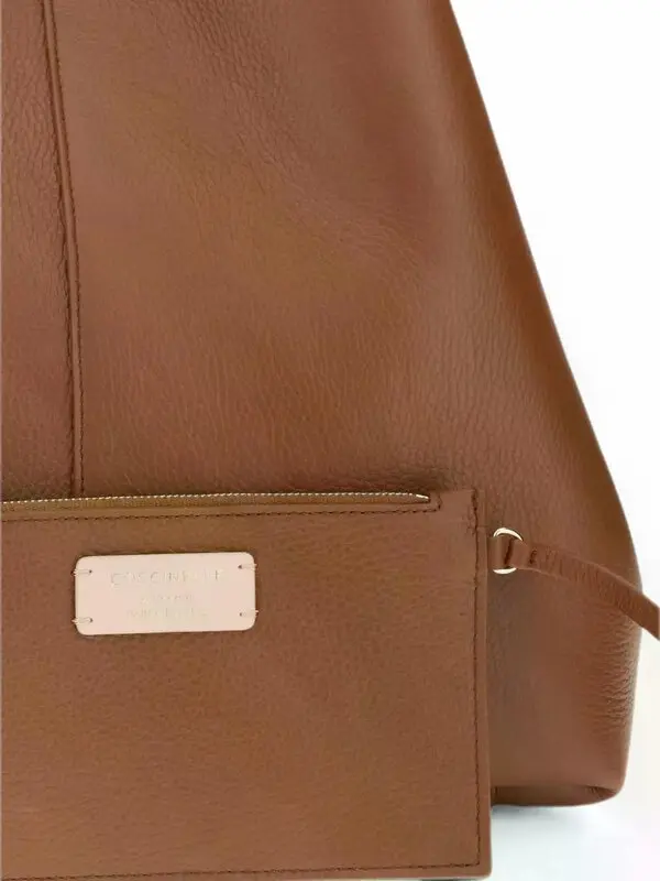COCCINELLE Large C-easy Leather Shoulder Bag