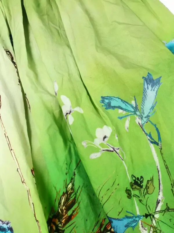 Dior Floral-pattern Skirt