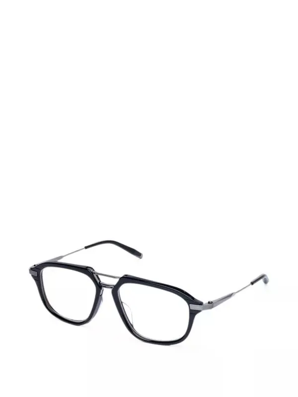 AKONI Geometric-frame Glasses