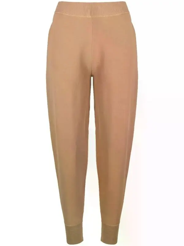 Stella McCartney Cropped Track Pants - Brown