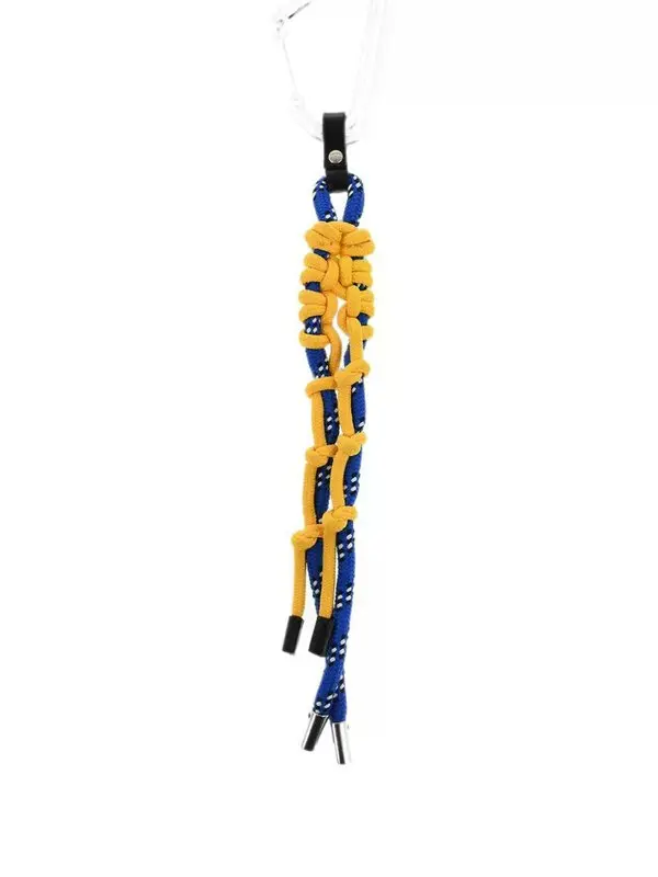 Dsquared2 Carabiner-fastening Keyring - Blue