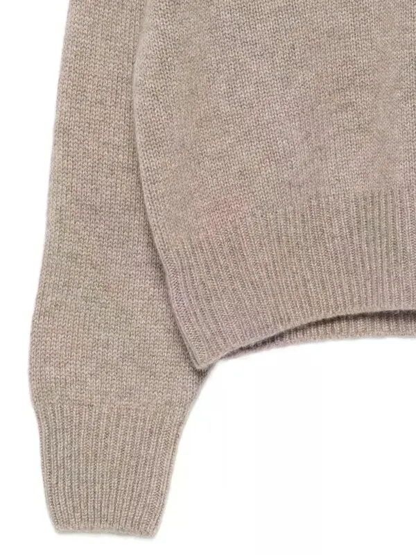 Incentive! Cashmere Connie V-neck Sweater - Neutrals