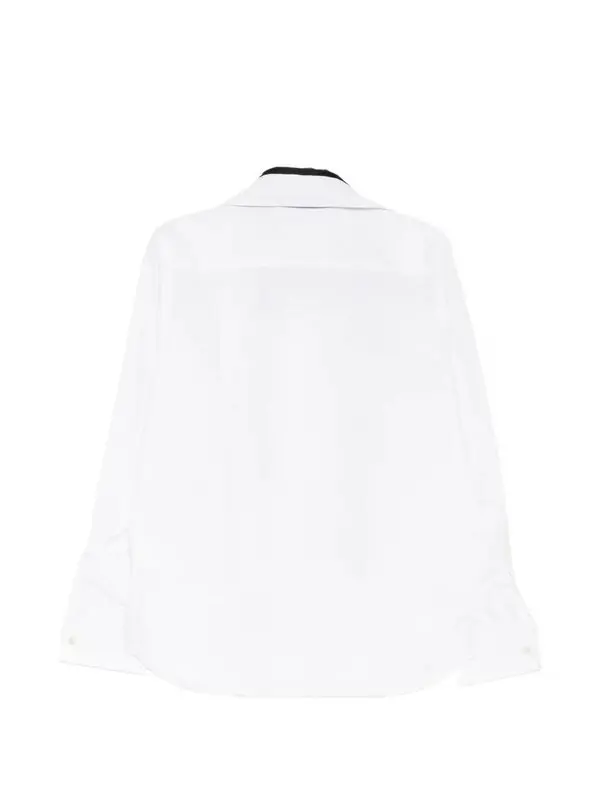 Sacai Poplin Tie Shirt